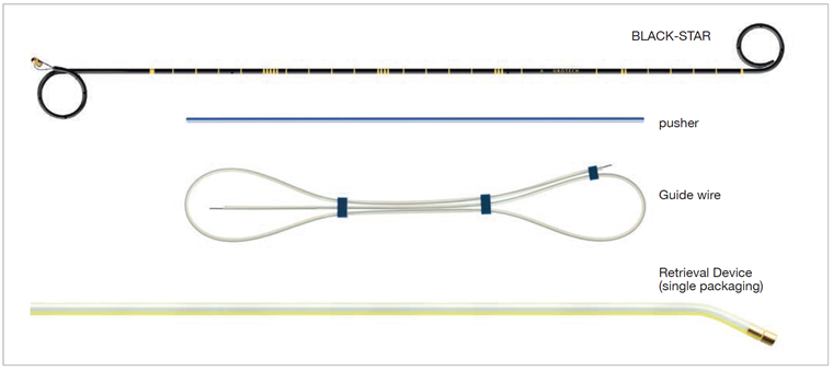 Urotech Magnetic Black Star Double -J Stent | Mediq
